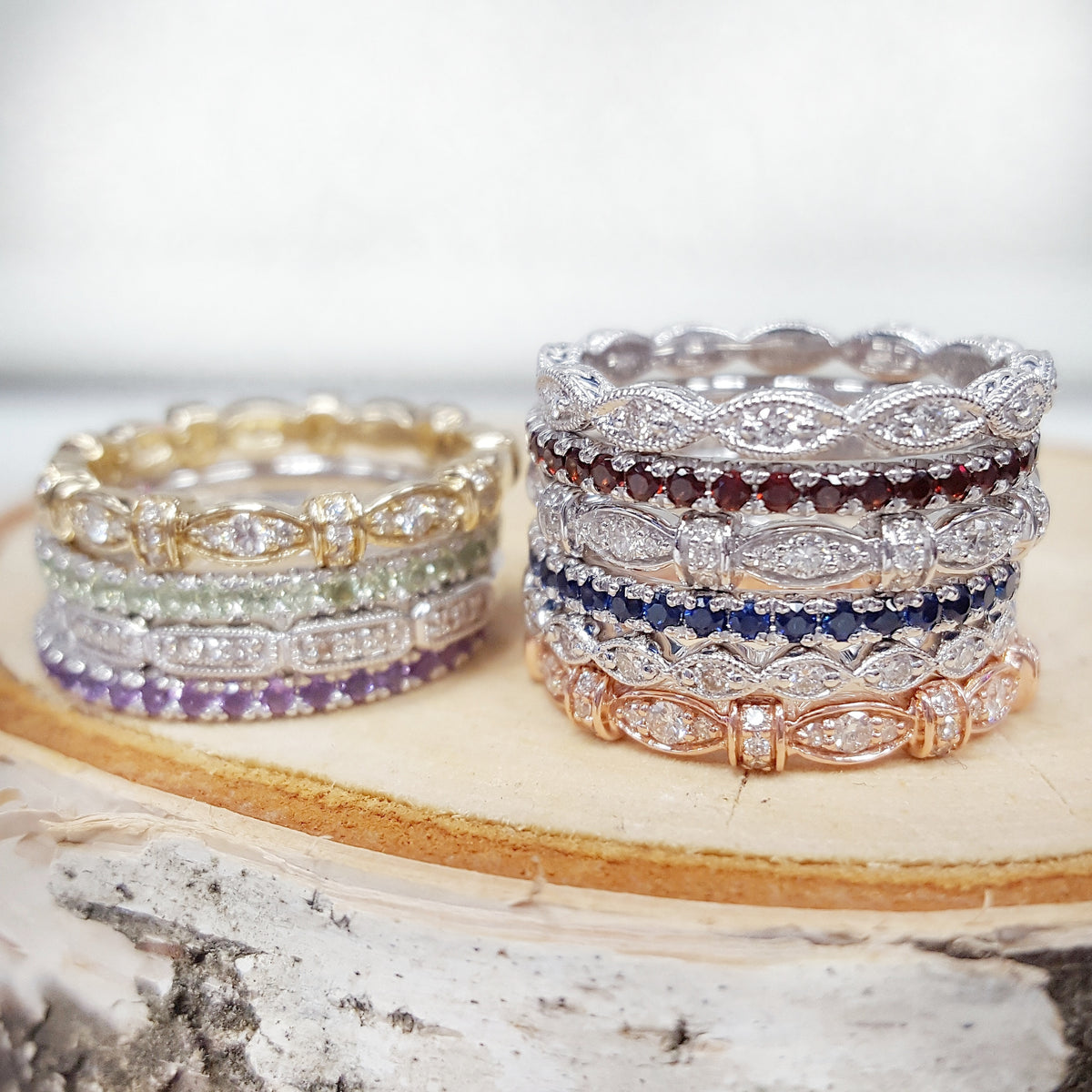 Stackable Rings – Goldsmith Jewelry Shoppe I Engagement Rings in ...